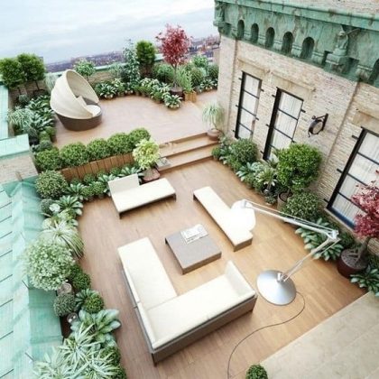 Top 15 Contemporary Rooftop Garden Design Ideas - TheGardenGranny
