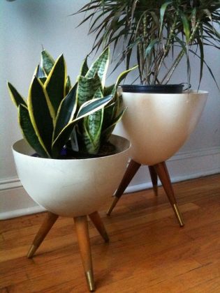 15 Mid Century Modern Planters Ideas Beautify Your Home - TheGardenGranny