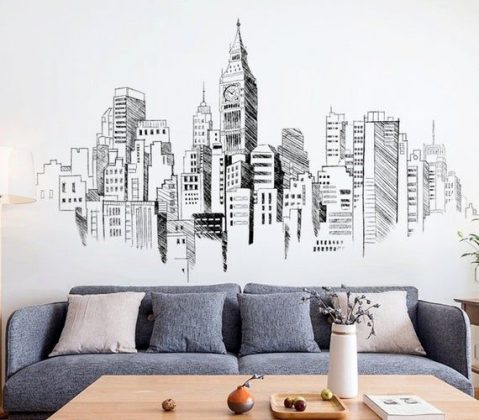 Make an Aesthetic and Artistic Designs by Using Wall Mural in Your Home ...