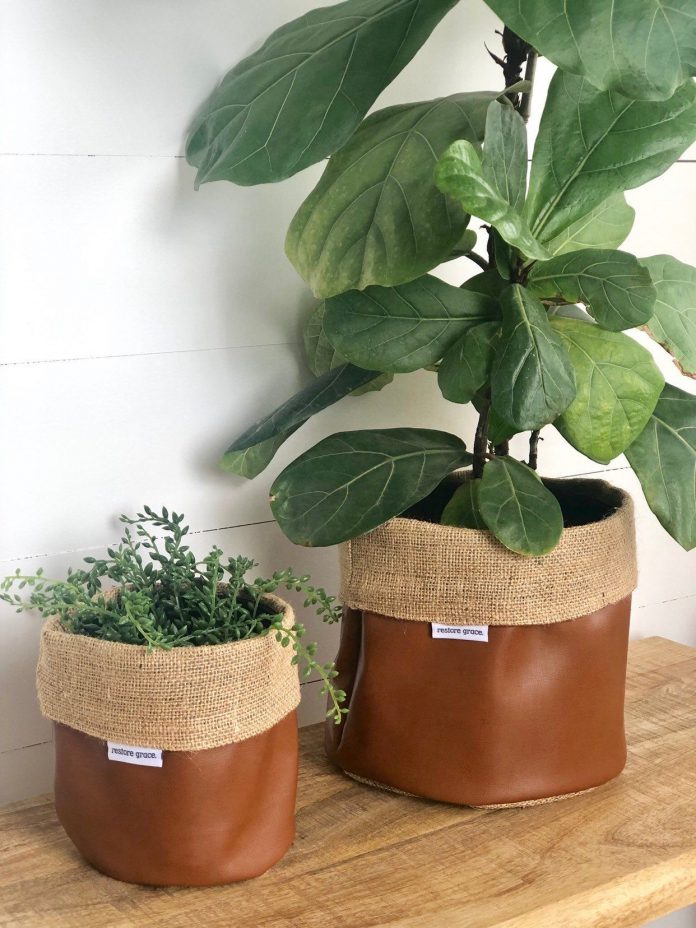 Simple Ornamental Plant Sack Ideas for Your Home Interior